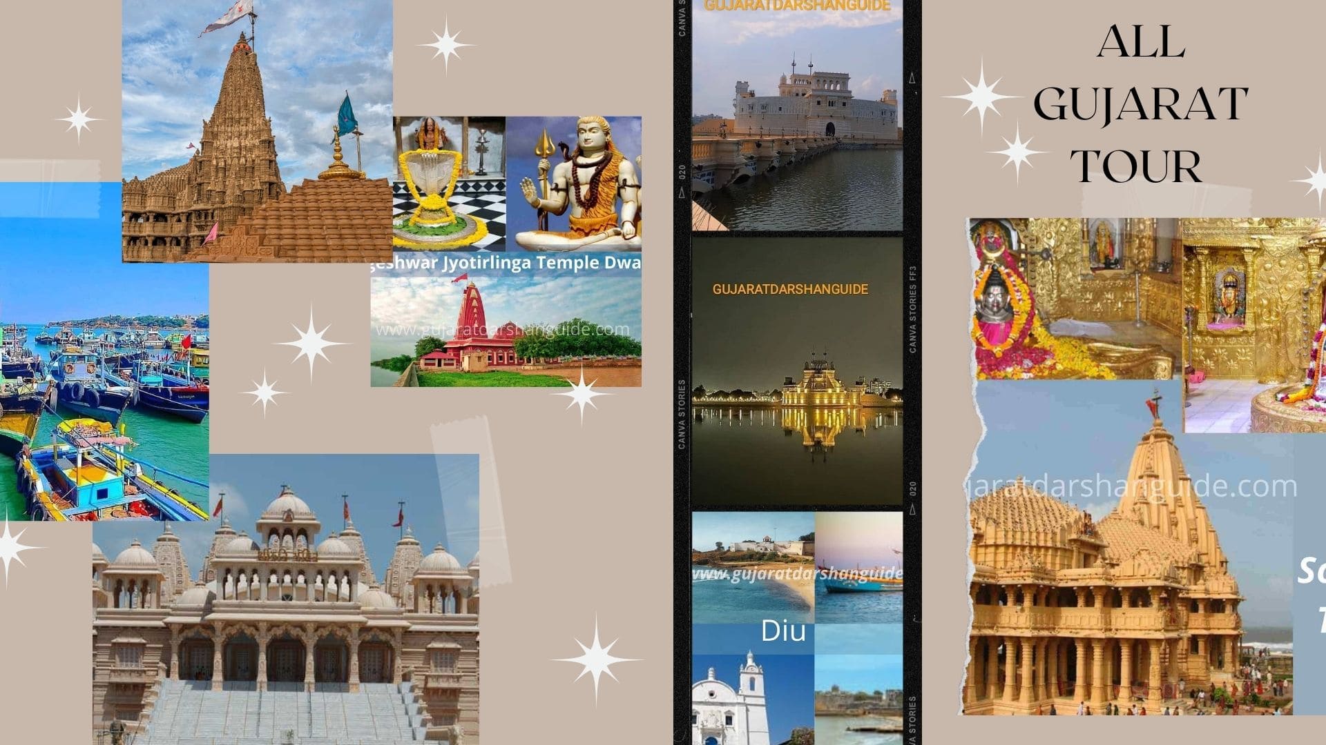Gujarat Tour package Details with Best Rate - Gujarat Darshan Guide